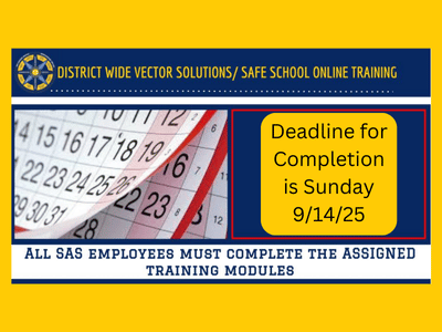 Safe Schools Online Training - Sep 8, 2025